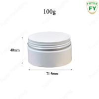 China 40x71.5mm Cream Jars Cosmetic Packaging 100g Chrome Surface for sale