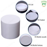 China Elegant 100ml Cosmetic Containers with white lid Perfect for travel for sale