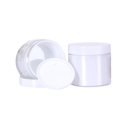 China Eye Cream Double Wall Plastic Jars , 4 oz cosmetic containers for sale
