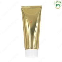 China Cosmetic Gold 100ml Hand Cream Tube Custom Printing SGS certificate for sale