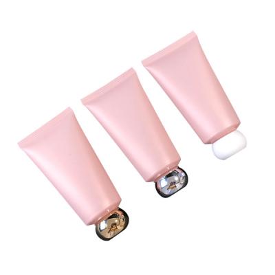 China Pink Hot Stamping BB Cream Tube 30g  For Hand Cream for sale