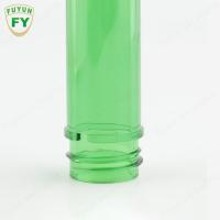 China Food Grade 26g 28mm Bottle PET Preform Moss Green New Material for sale