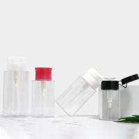 China Empty Nail Polish Remover Pump Bottle Hot Stamp Printing for sale
