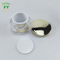China Square Diamond Acrylic Cream Jar With Screw Lid 30g 50g 30ml 50ml for sale