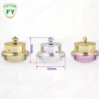 China Empty 5g Plastic Crown Shape Acrylic Cosmetic Jar For Eye Cream for sale