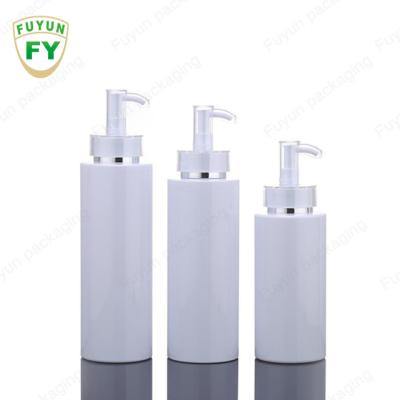 China 100ml 250ml Pet Plastic Cosmetic Lotion Bottle With Pump 24/410 Neck for sale
