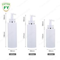 China Plastic PET Travel Size Shampoo Pump Bottle 100ml 150ml for sale