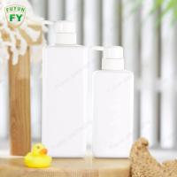 China 500ml Pump Bottle Dispensers for Lotion Shampoo Square Shape for sale