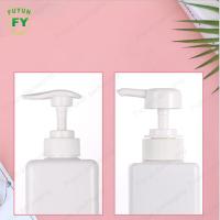 China 500ml Pump Bottle Dispensers for Lotion Shampoo Square Shape for sale