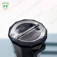 China Unique 120ml 450ml Black Shampoo Dispenser Bottle PET PETG Plastic for sale