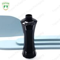 China Unique 120ml 450ml Black Shampoo Dispenser Bottle PET PETG Plastic for sale