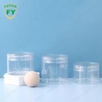 China Food Grade Hermetic Clear PET Plastic Jar Food Grade With Aluminium Lids for sale
