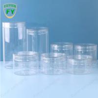 China Food Grade Peanut Butter BPA Free PET Plastic Jars With Screw Top Lid 100ml 500ml for sale