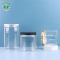 China PET Sided Plastic Packaging Jars With Aluminum Cap 1 Oz 2 Oz 4 Oz 8 Oz for sale