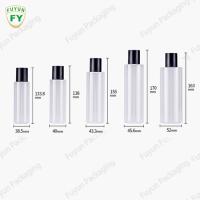 China Plastic Round Shape 200ml Plastic Bottle For Shampoo Cosmetic 100ml 150ml for sale