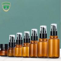 China Plastic Wide Mouth 15Ml 300Ml Amber Bottle For Cosmetic Packaging for sale