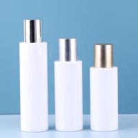 China Toner 50ml 100ml 200ml 250ml Lotion Bottle PET Lastic Round With Cap for sale