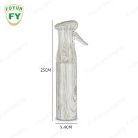 China Fine Mist 200ml Spray Bottle Screen Printing 300mair Water Alcohol Plastic for sale