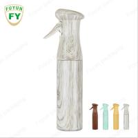 China Fine Mist 200ml Spray Bottle Screen Printing 300mair Water Alcohol Plastic for sale