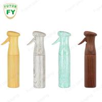 China Fine Mist 200ml Spray Bottle Screen Printing 300mair Water Alcohol Plastic for sale