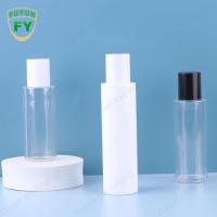 China Plastic 100ml Pet Bottle With Screw Cap Cylinder High Mouth Shampoo Using for sale
