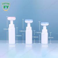 China 500ml Soap Foam Pump Bottle Square Empty Paw Flower Head bottle for sale