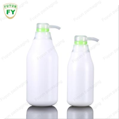 China PET Plastic Shampoo Shower Gel Bottle Sanitizer Lotion Pump 300ml 400ml 500ml 600ml for sale