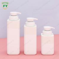 China 500ML 25oz Depilatory Cream Shampoo Bottle Square Face Wash Skincare Bottle for sale