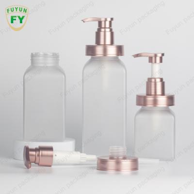 China White 500ml 750ml Lotion Pump Bottle Plastic Hair Conditioner for sale