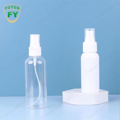China Mini  Clear 80ml 100ml Perfume Fine Mist Plastic Spray Bottle for sale