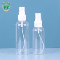 China Mini  Clear 80ml 100ml Perfume Fine Mist Plastic Spray Bottle for sale