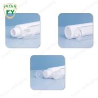 China White Clear Transparent Empty 60ml 80ml 100ml bottle with screw cap and flip top cover for sale