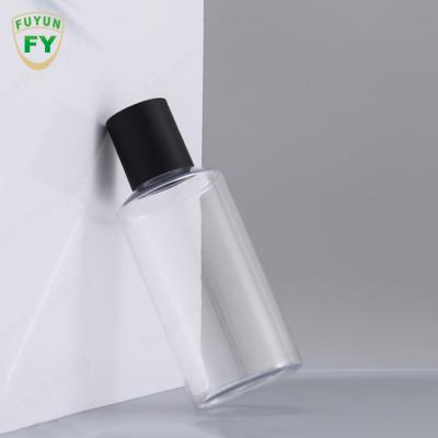 China Screen Printing 150ml Matte Black Toner Bottle With Inner Plug for sale