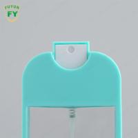 China 30ml Plastic Perfume Spray Bottle Pocket Size For Hand Sanitizer Sprayer Blue Color for sale