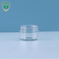 China Fuyun 30ml 50ml pet plastic clear wide mouth eye face sleep mud cream jar for sale