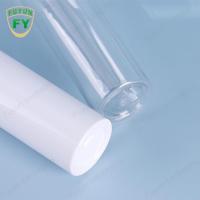 China Fuyun 40ml 50ml 60ml 80ml white clear lotion and spray pump bottle with flat cap for sale