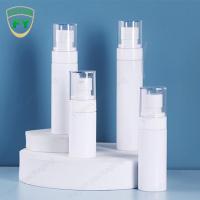 China Fuyun 40ml 50ml 60ml 80ml white clear lotion and spray pump bottle with flat cap for sale