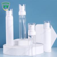 China Fuyun 40ml 50ml 60ml 80ml white clear lotion and spray pump bottle with flat cap for sale
