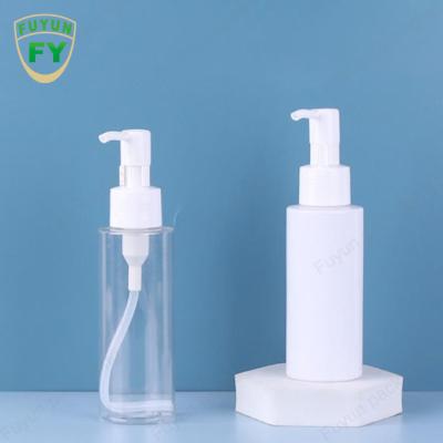 China Fuyun 100ml 120ml 150ml press pump body lotion facial Makeup remover bottle for sale