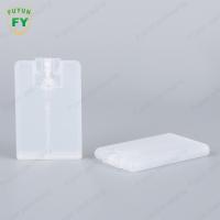 China 10ml 20ml PP Credit Card Spray Pump Bottle For Essential Oil for sale