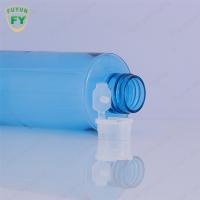 China 135ml PET Transparent Facial Toner Bottle With Double Layer Screw Cap for sale