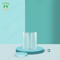 China Fuyun 40ml 80ml 120ml 180ml 30g 50g PET plastic clear amber color lotion pump bottle for sale