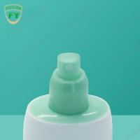 China Fuyun PET 80ml 100ml 120ml 50g plastic Green color skincare cosmetic spray pump bottle with green cap for sale
