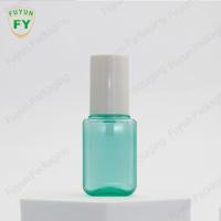 China Fuyun 60ml PET plastic square green color skincare cosmetic lotion pump bottle for sale