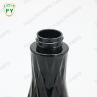 China Fuyun unique 320ml 500ml 830ml Black White Color Shampoo Lotion Pump Bottle for sale