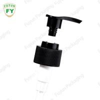 China Fuyun elegant 350 500ml slant shoulder green clear shampoo lotion pump bottle for sale