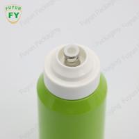 China Fuyun 100 120 150ml Green Pink Color Slant Shoulder Lotion Pump Bottle for sale