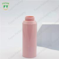 China Fuyun 100 120 150ml Green Pink Color Slant Shoulder Lotion Pump Bottle for sale