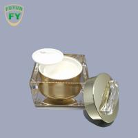 China Fuyun diamond shiny gold color 50g 50ml 100ml cream jar/ sprayer/lotion pump bottle for sale