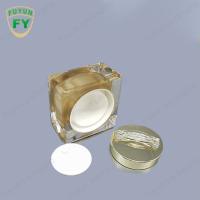 China Fuyun diamond shiny gold color 50g 50ml 100ml cream jar/ sprayer/lotion pump bottle for sale